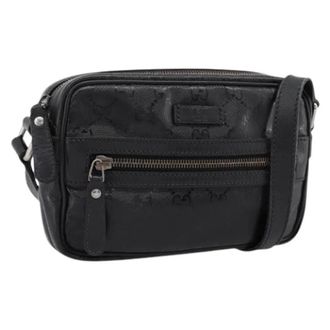 Gucci Sac bandouli&egrave;re vintage doccasion - Femme - Pre-owned - Noir - Taille: ONE Size