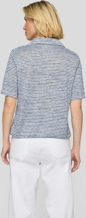 Rabe Poloshirt im Ringel-Look