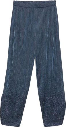 Giorgio Armani Femme, Pantalons, Bleu, Taille: 38 FR Pantalon de surv&ecirc;tement pliss&eacute;
