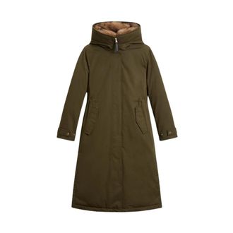 Woolrich Parka - - Coats - Damen - Gr&uuml;n - S