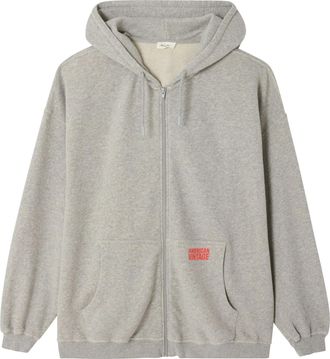 American Vintage Sweat Zipp&eacute; Capuche American Vintage