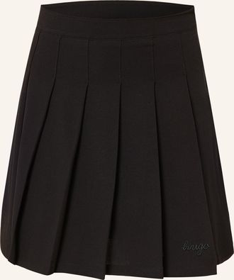 HUGO BOSS Hugo Faltenrock Nalham schwarz