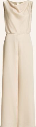 Swing Swing Jumpsuit Aus Satin weiss