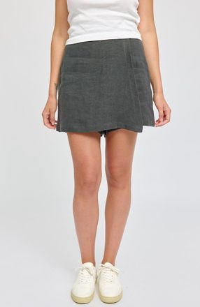 Mazine Damen vegan Skort Anthrazit