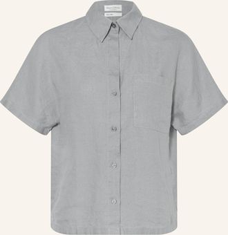 Marc O'Polo Marc Opolo Hemdbluse Aus Leinen blau