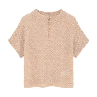 Gustav Coya Strickumhang - - Jackets - Damen - Beige - 2XL