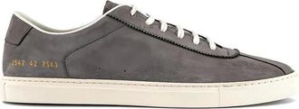 Common Projects Homme, Chaussures, Gris, Taille: 46 EU Tennis 24 Nubuck Baskets