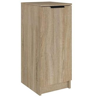 vidaXL Armoire &agrave; chaussures Ch&ecirc;ne Sonoma 30x35x70 cm Bois d ing&eacute;nierie