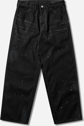 Neighborhood Men s BW Washed Utility Pants Black