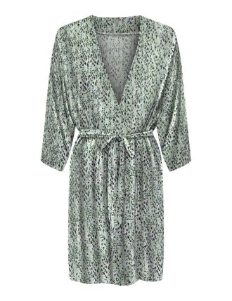 Only Onlnova Life Vis 3/4 Zula Kimono AOP Cs