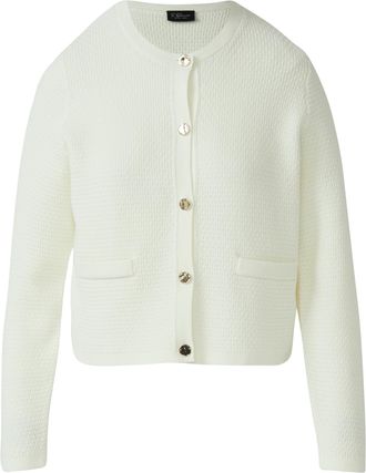 s.Oliver Black Label s.Oliver Black Label Damen 2165950 Cardigan, 0200, 40