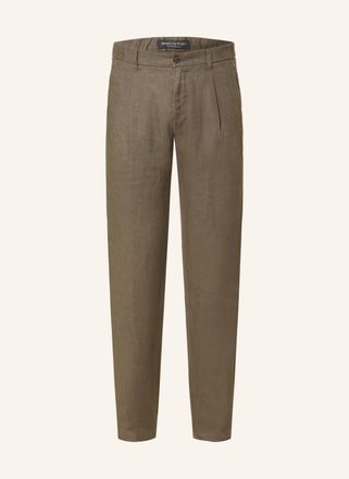 Marc O'Polo Marc Opolo Leinenchino Osby Tapered Fit braun