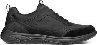 Geox Homme U Portello B Basket, Noir, 43 EU