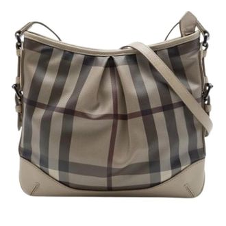 Burberry Pre-owned Canvas schultertasche - - Pre-owned - Damen - Mehrfarbig - ONE SIZE