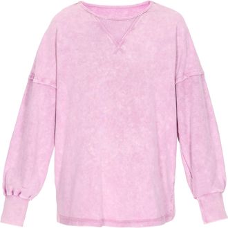 Izia Sweatshirt Frauen Hellrosa Offwhite