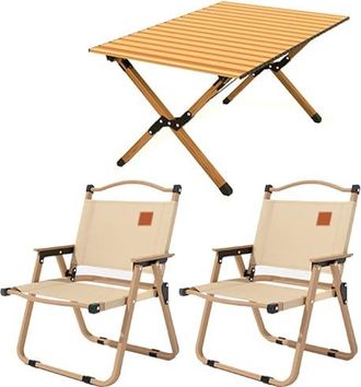 Generic Table pliante portable pour int&eacute;rieur et ext&eacute;rieur - l&eacute;g&egrave;re, peu encombrante, facile &agrave; transporter pour cuisine, jardin, balcon, pique-nique, camping 