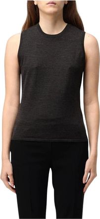 Theory Femme, Tops, Brun, Taille: 42 FR T-Chemises