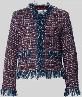 Rich & Royal Regular Fit Blazer mit Fransen