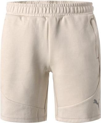 Puma Herren Sweatshorts beige Baumwolle