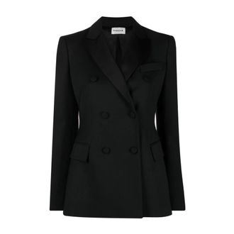 P.A.R.O.S.H. Single-Breasted Blazer - - Jackets - Damen - Schwarzk - M