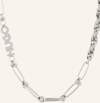 HUGO BOSS Hugo Halskette Mixchain silber