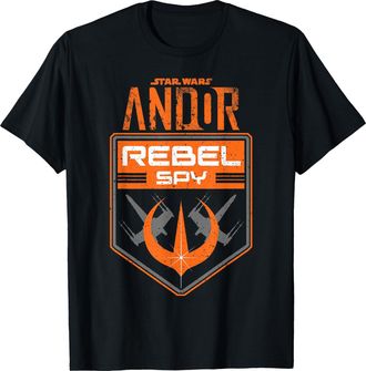 Star Wars Andor Rebel Spy Grunge Emblem Distressed Poster T-Shirt