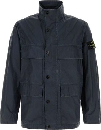 Stone Island Homme, Vestes, Bleu, Taille: XL Light Vestes