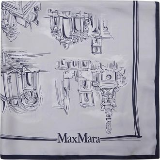 Max Mara Femme, Accessoires, Multicolore, Taille: ONE Size Napoli Classic Foulard