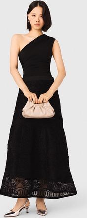 Maje Asymmetrischer Body - Schwarz - Maje