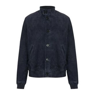 Zadig&Voltaire Wildlederjacke Lonni - - Jackets - Herren - Blau - L