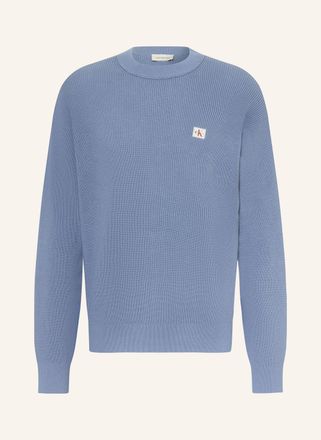 Calvin Klein Jeans Pullover blau