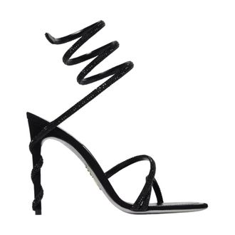 Rene Caovilla Femme, Chaussures, Noir, Taille: 39 1/2 EU Sandales