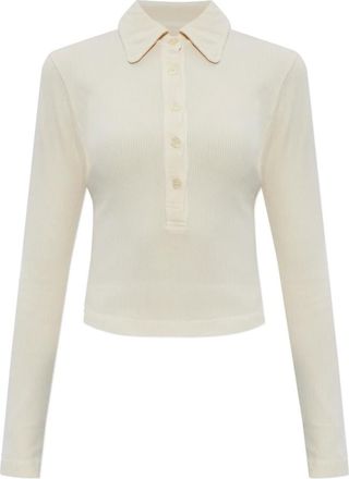 Citizens Of Humanity Femme, Tops, Beige, Taille: 42 FR Brea 60s Polo