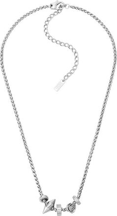 Diesel Herrenkette aus Edelstahl mit Karabinerverschluss