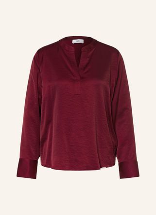 Cinque Cinque Blusenshirt Citaubo Aus Satin rot