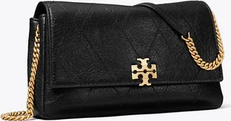 Tory Burch Damen Gesteppte Charlie Crossbody Bag mit Kette