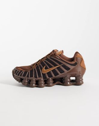 Nike Shox TL Sneaker in Kakaobraun