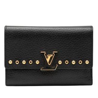 Louis Vuitton Portefeuille &agrave; rabat clout&eacute; Pre-owned - Femme - Pre-owned - Noir - Taille: ONE Size