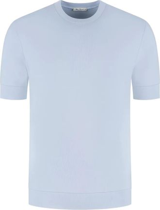 Stefan Brandt t-shirt à col rond - Bleu