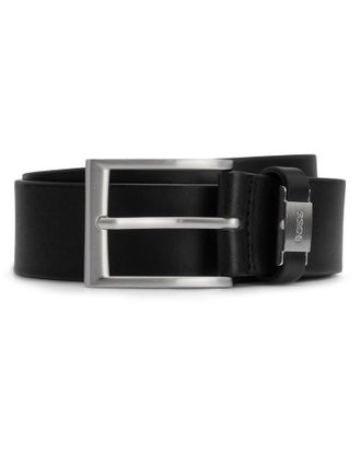 HUGO BOSS G&uuml;rtel aus Leder mit Metallschlie&szlig;e in
