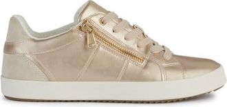 Geox Fille Blomiee Racine Accueil Femme Baskets-Mode, Lt Gold Lt Sand, 41 EU