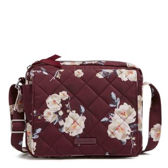 Vera Bradley Peformance Twill Hipster Crossbody Geldbörse Medium, Blüten und Zweige, Einheitsgröße