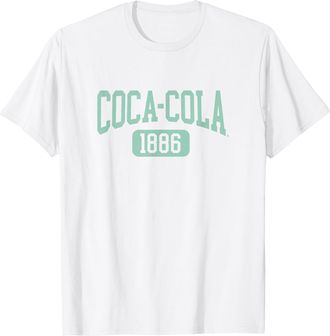 Coca Cola Ware 1886 Varsity Style Classic Retro Logo V2 T-Shirt
