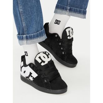 DC Sneakers DC Shoes EO-COURT GRAFFIK PUFF DC04304001 Schwarz
