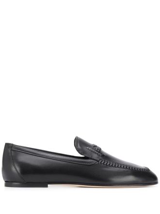 Tod's Loafer mit Logo - Schwarz