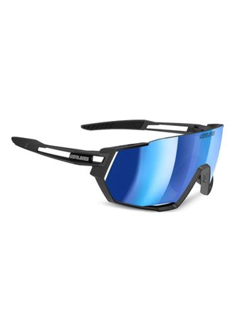 Salice lunettes de soleil &agrave; monture g&eacute;om&eacute;trique - Noir