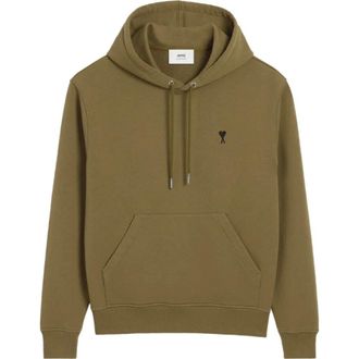 Ami Homme, Sweatshirts et sweats &agrave; capuche, Brun, Taille: L Sweat &agrave; capuche Ami de Coeur