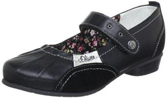 s.Oliver S.Oliver 5-5-52606-20, Ballerines Fille - Noir (Black 1), 38 EU