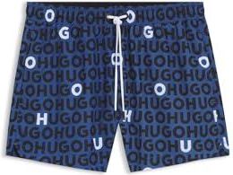 HUGO BOSS Hommes Tortuga Short de Bain &agrave; Cordon de Serrage et Logo imprim&eacute;