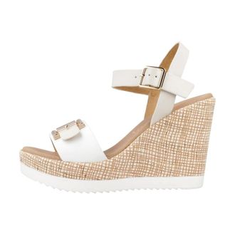 Repo Repo, Femme, Chaussures, Blanc, Taille: 40 EU Sandale à plateforme 52221R